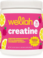 Wellah creatine for women raspberry lemonade