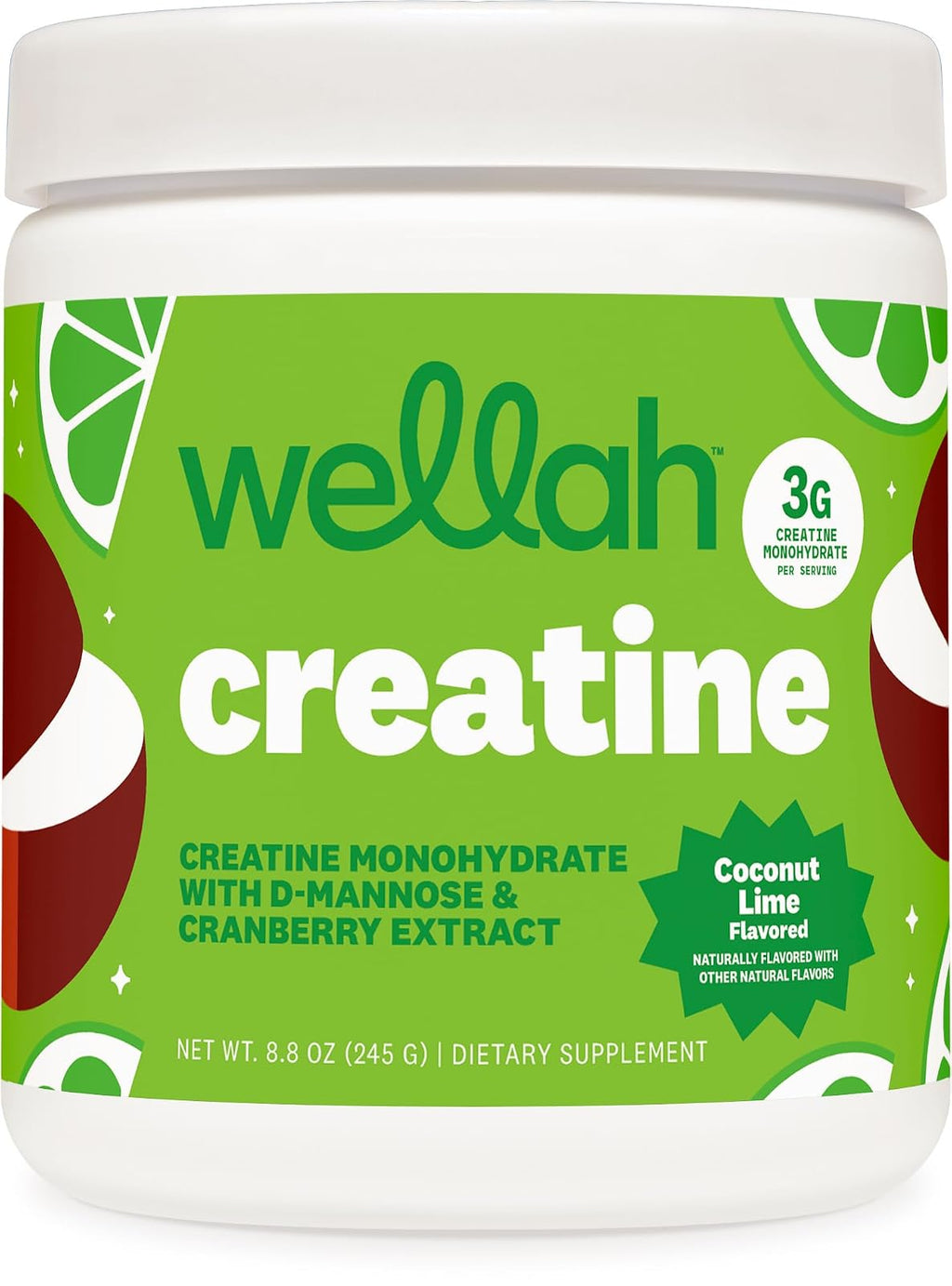 Wellah creatine for women's fitness