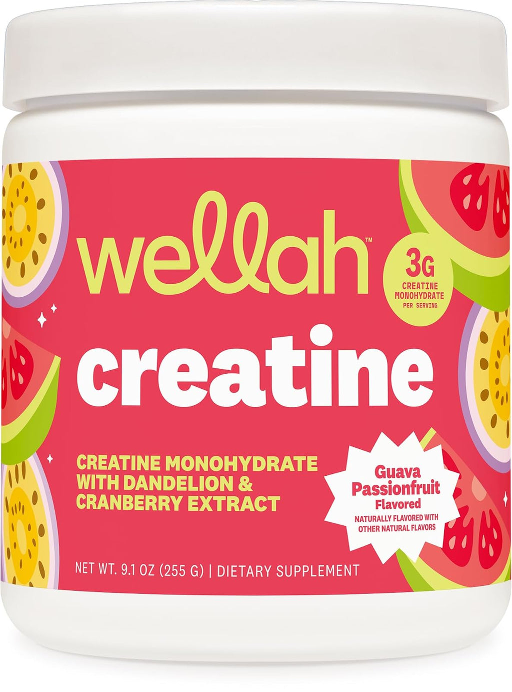 Wellah creatine for women's fitness