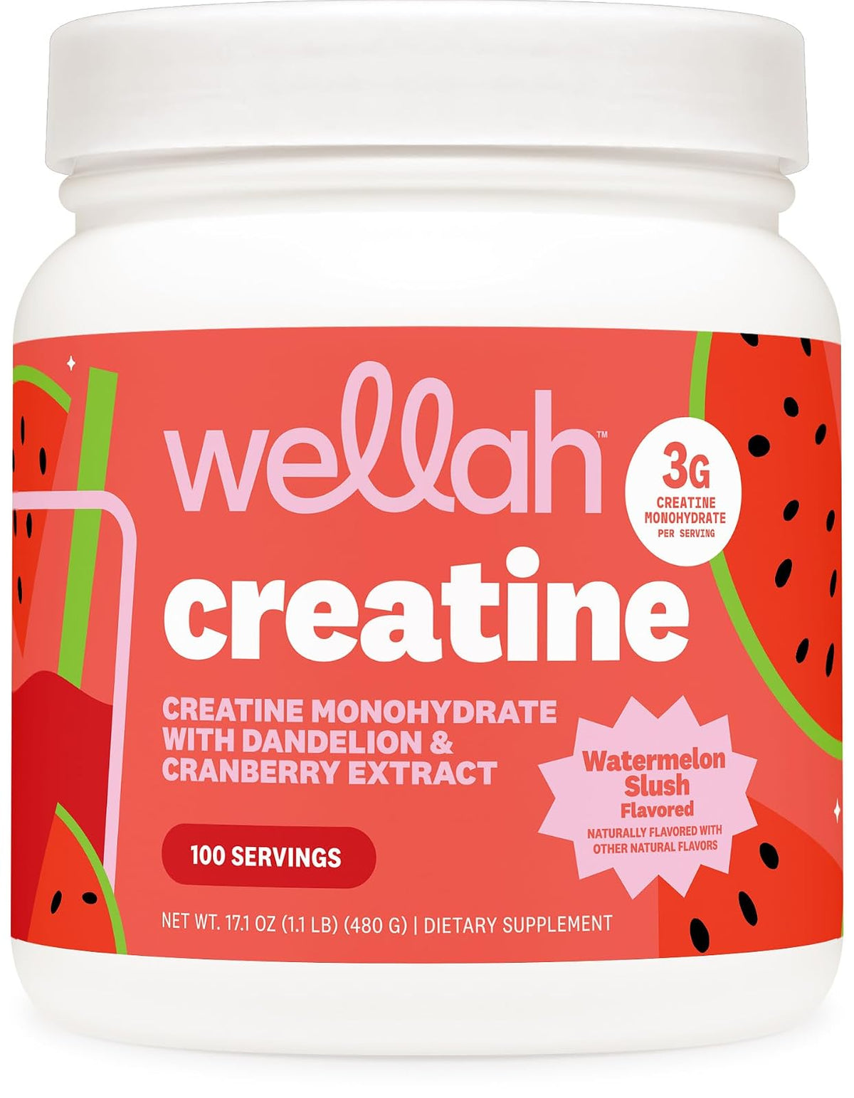 Wellah creatine for women's fitness