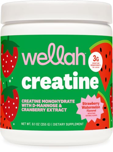 Wellah creatine for women strawberry watermelon