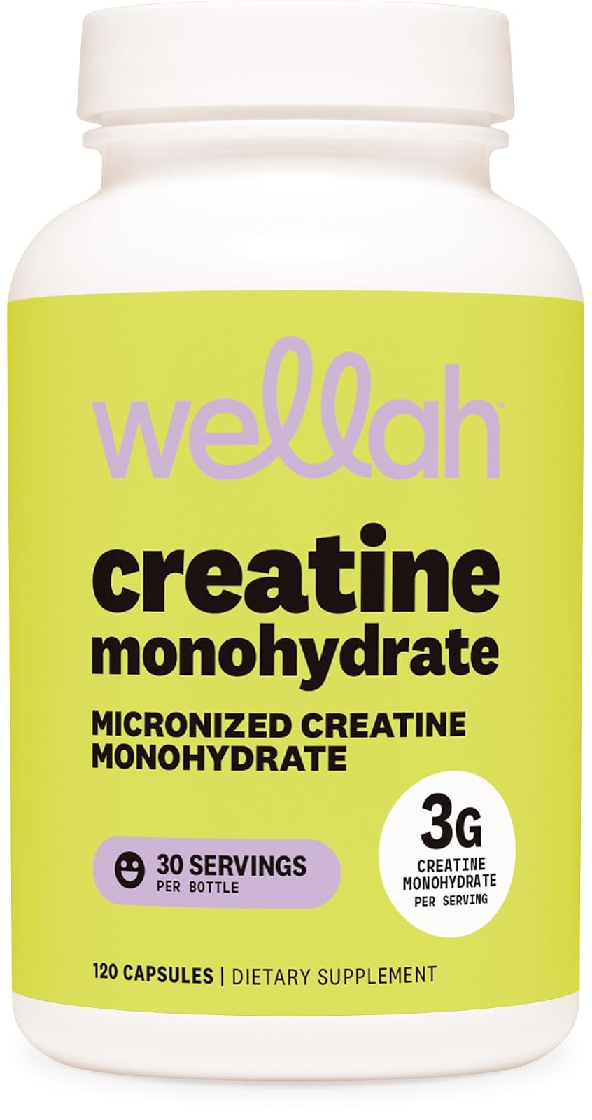 Wellah creatine monohydrate capsules