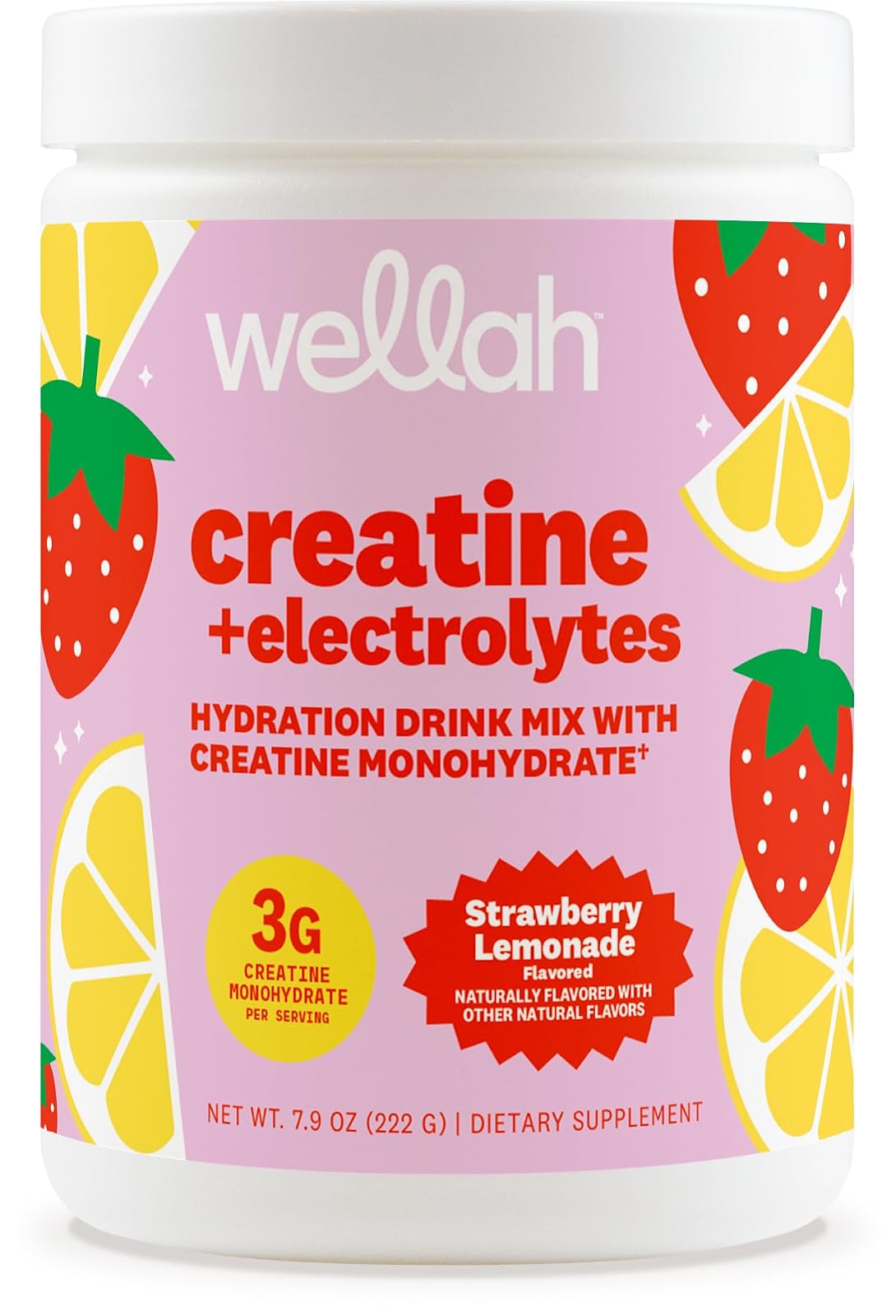 Wellah creatine powder for athletes