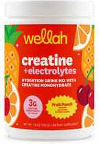 Wellah creatine powder with electrolytes