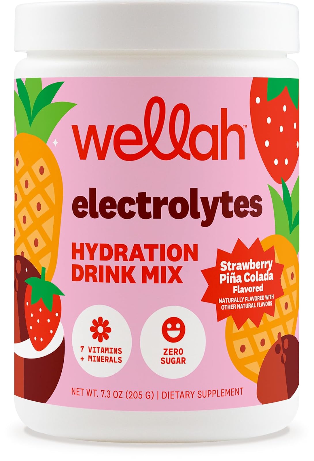 Wellah electrolytes powder for hydration