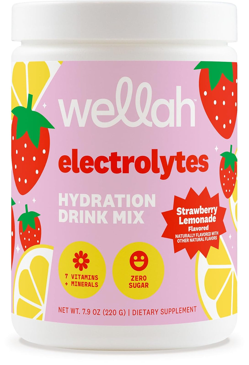 Wellah electrolytes powder for hydration
