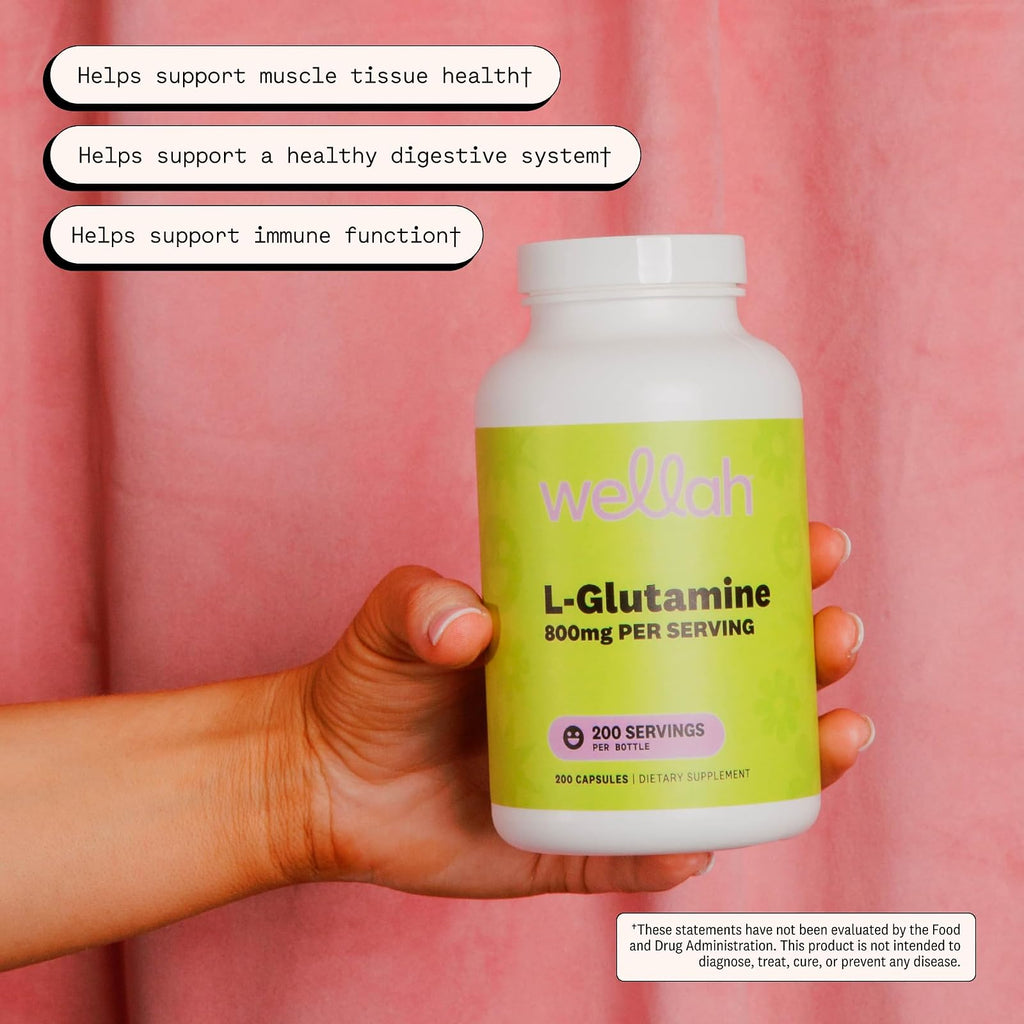 Wellah L-Glutamine boost immune function