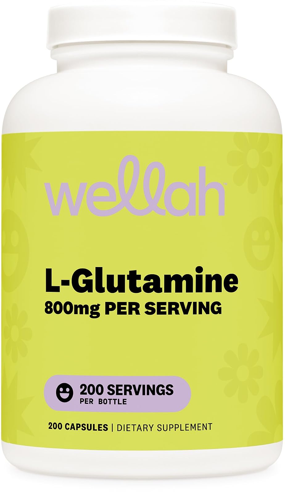 Wellah L-Glutamine muscle recovery support