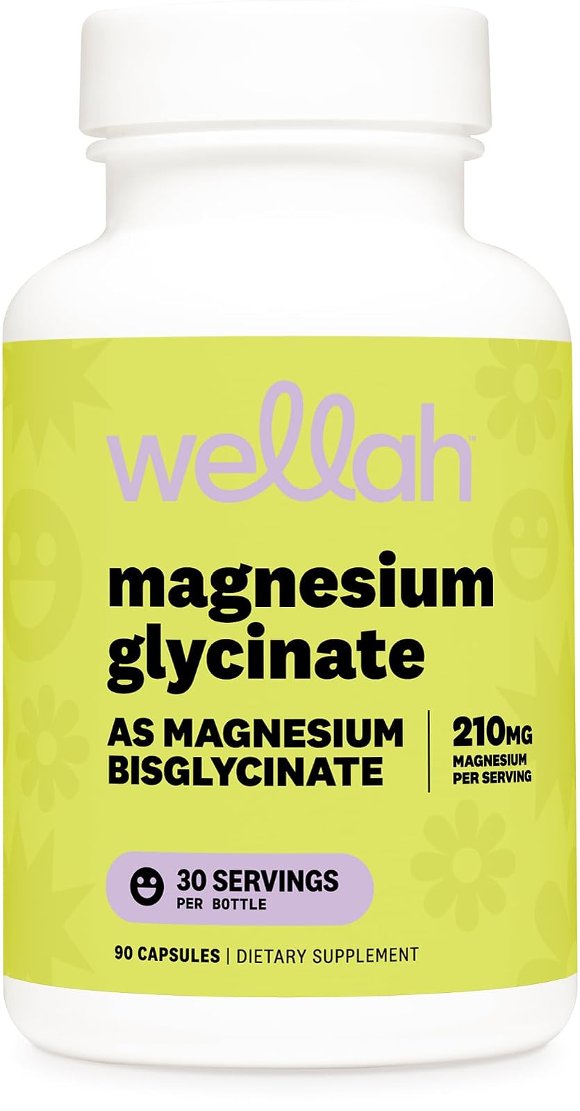 Wellah Magnesium Glycinate for relaxation