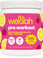 Wellah pre-workout drink mix raspberry lemonade