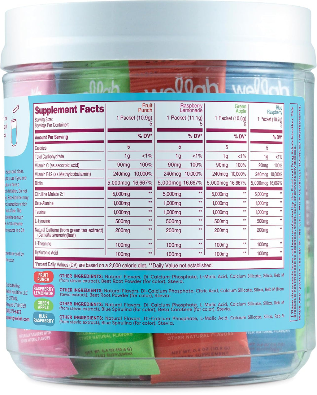 Wellah pre-workout for athletes