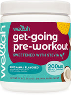 Wellah pre-workout powder for energy