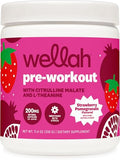 Wellah pre-workout powder for energy