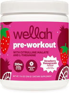 Wellah pre-workout powder for energy