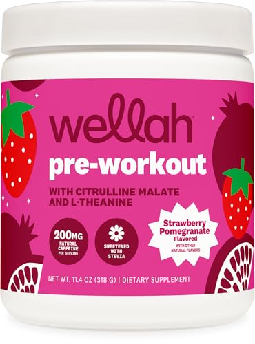 Wellah pre-workout powder for energy
