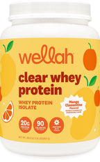 Wellah whey protein isolate mango flavour