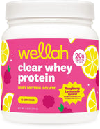 Wellah whey protein raspberry lemonade