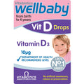 Wellbaby vitamin D drops for infants