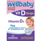 Wellbaby vitamin D drops for infants