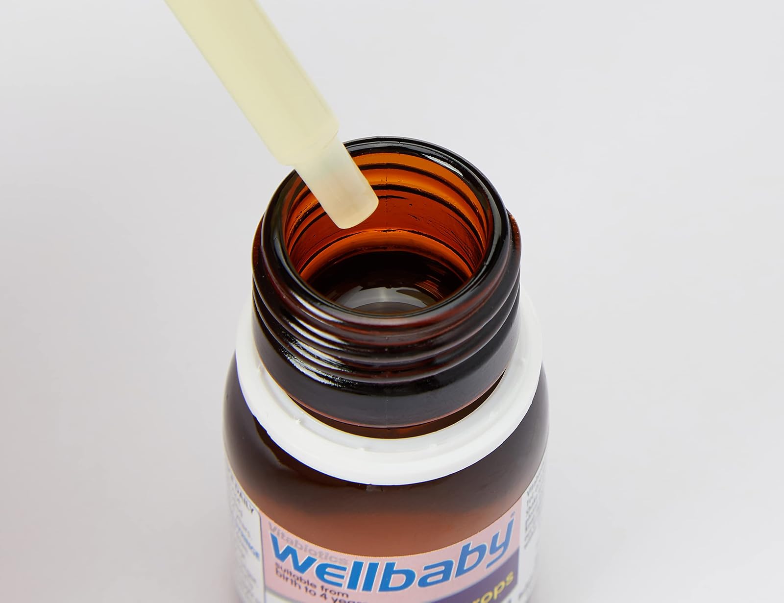 Wellbaby vitamin D liquid supplement