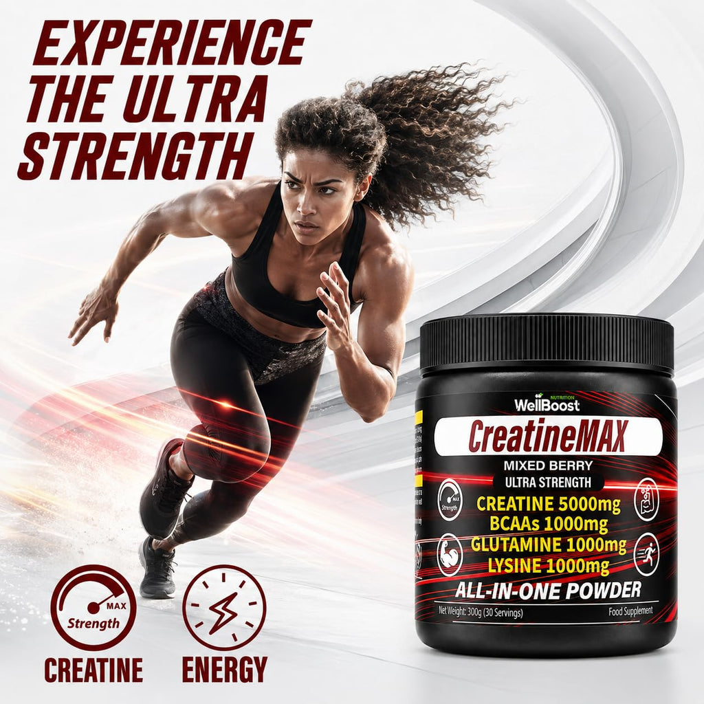 WellBoost creatine for energy boost