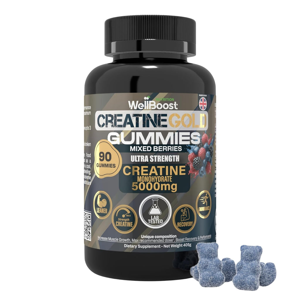 WellBoost creatine gummies for energy