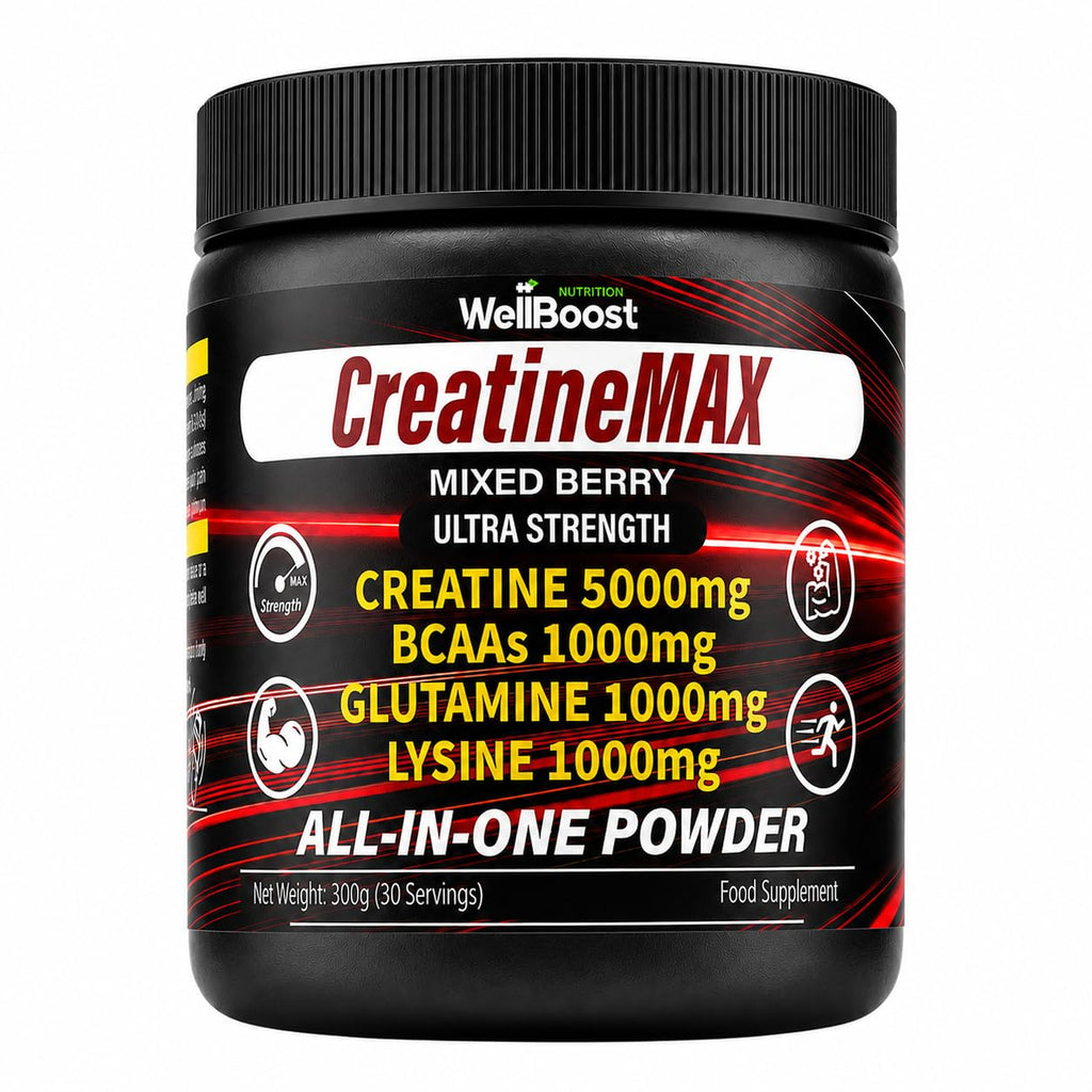 WellBoost creatine monohydrate powder