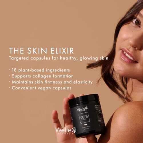 WelleCo greens powder for glowing skin