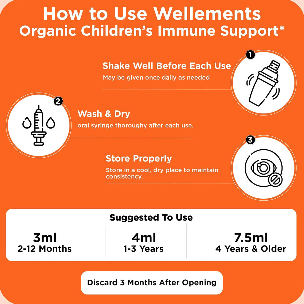 Wellements immune support for kids