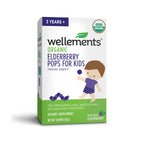 Wellements organic elderberry pops for kids
