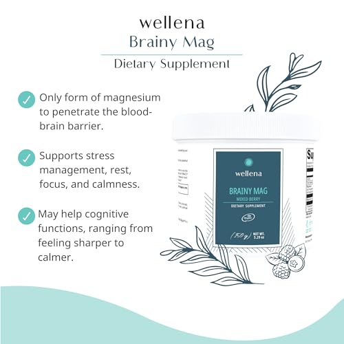 Wellena Brainy Mag for muscle recovery