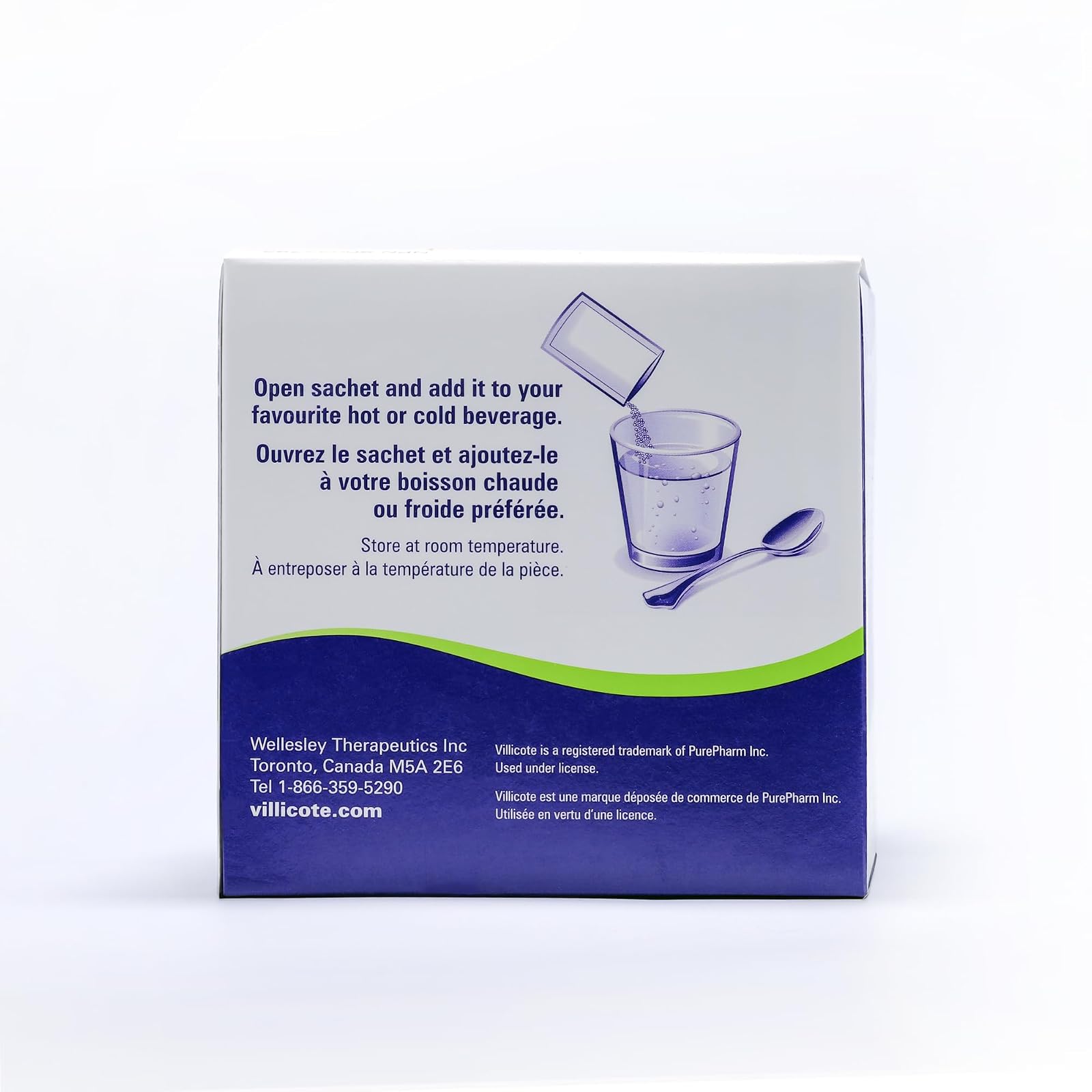 Wellesley prebiotic powder 120g package
