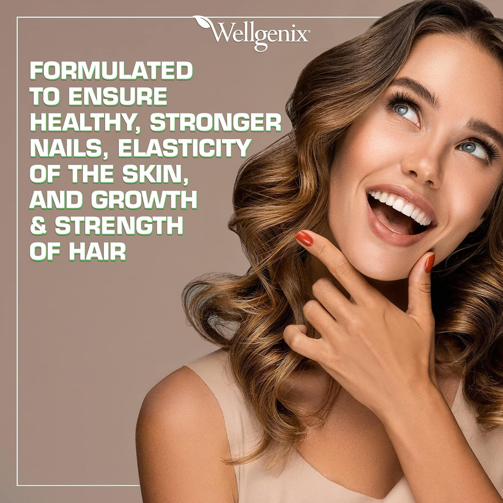 Wellgenix biotin for daily wellness