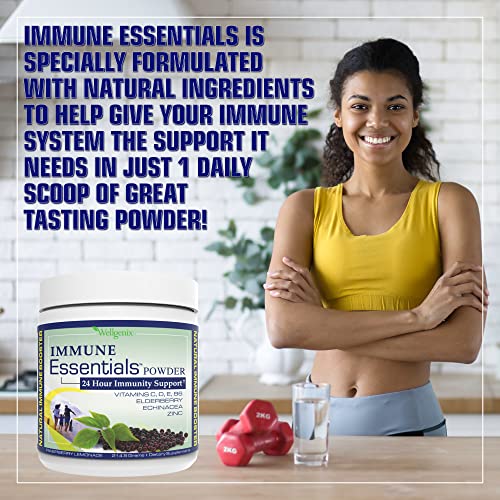 Wellgenix elderberry with vitamins C and D