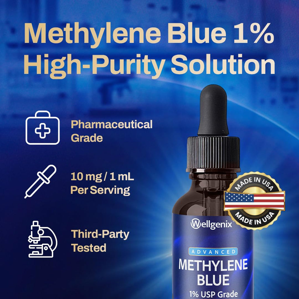Wellgenix Methylene Blue for cognitive function