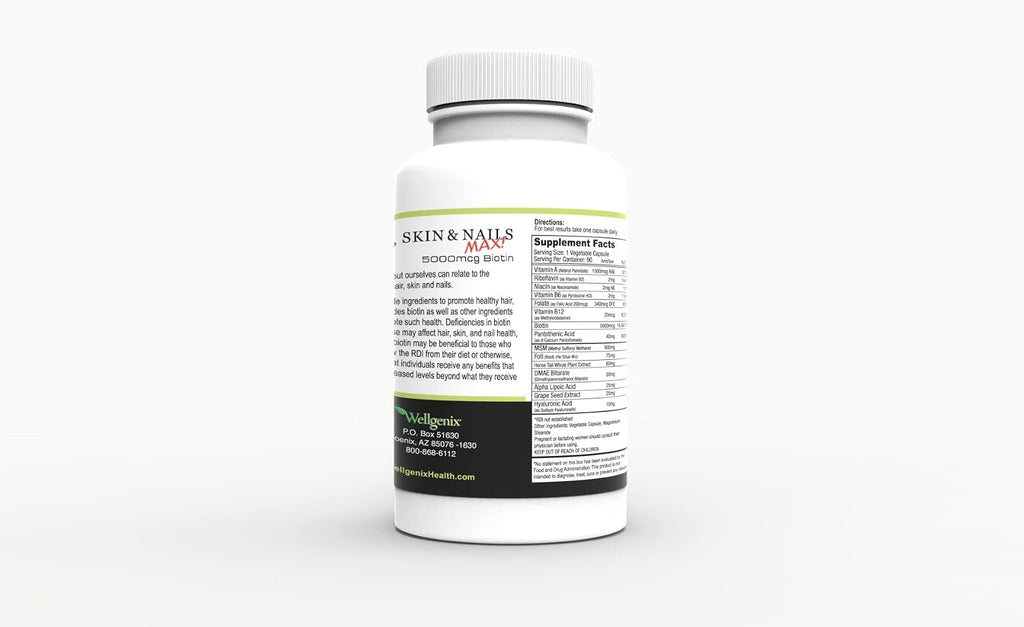 Wellgenix vitamins for beauty from within