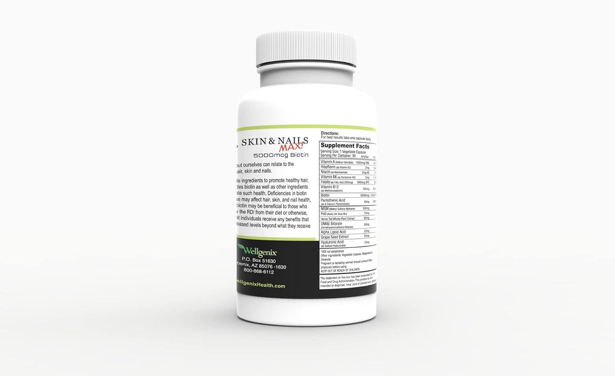 Wellgenix vitamins for beauty from within