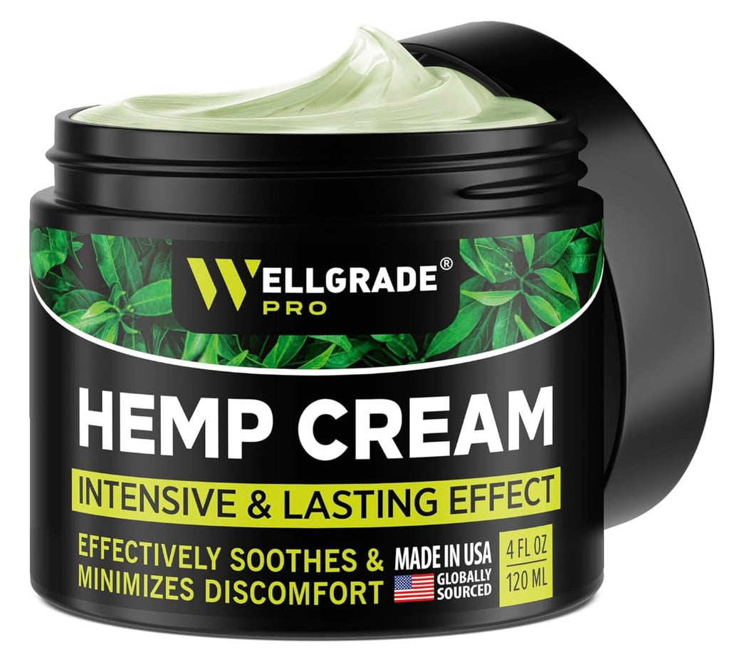 WELLGRADE PRO hemp extract cream benefits