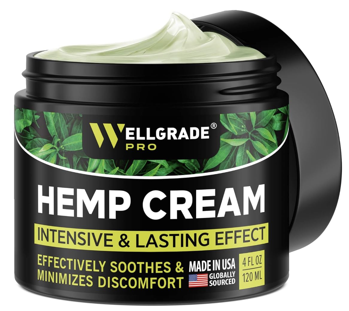 WELLGRADE PRO hemp extract cream benefits