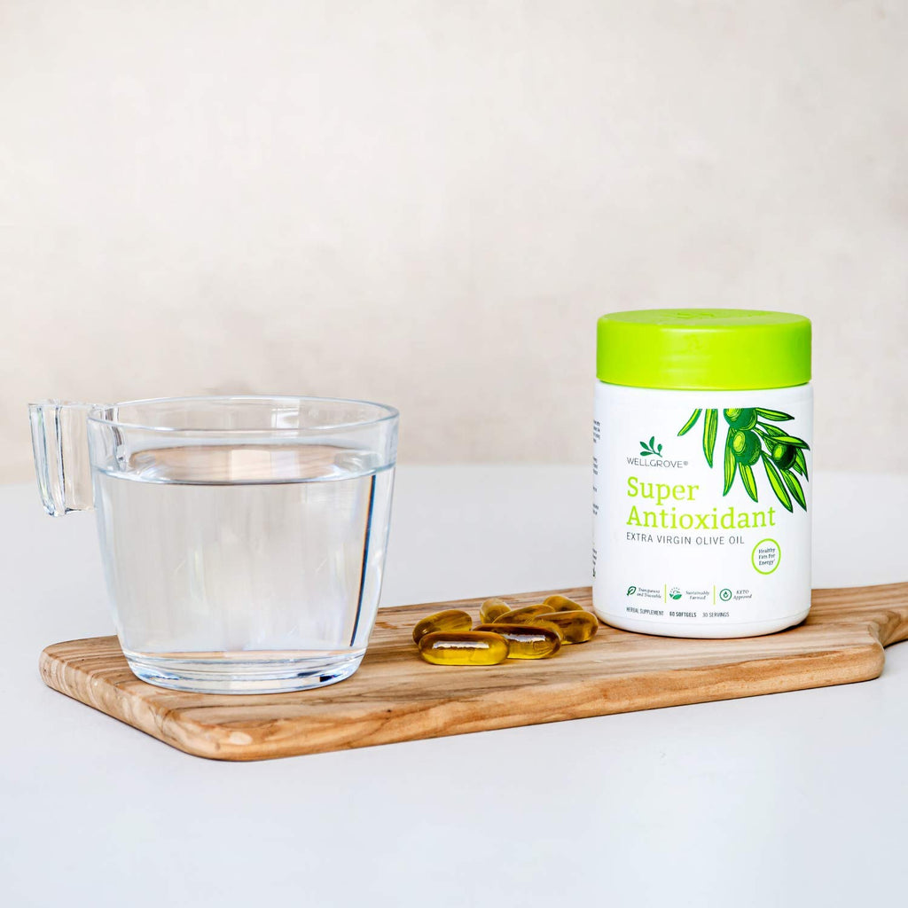 WellGrove antioxidant formula with olive leaf