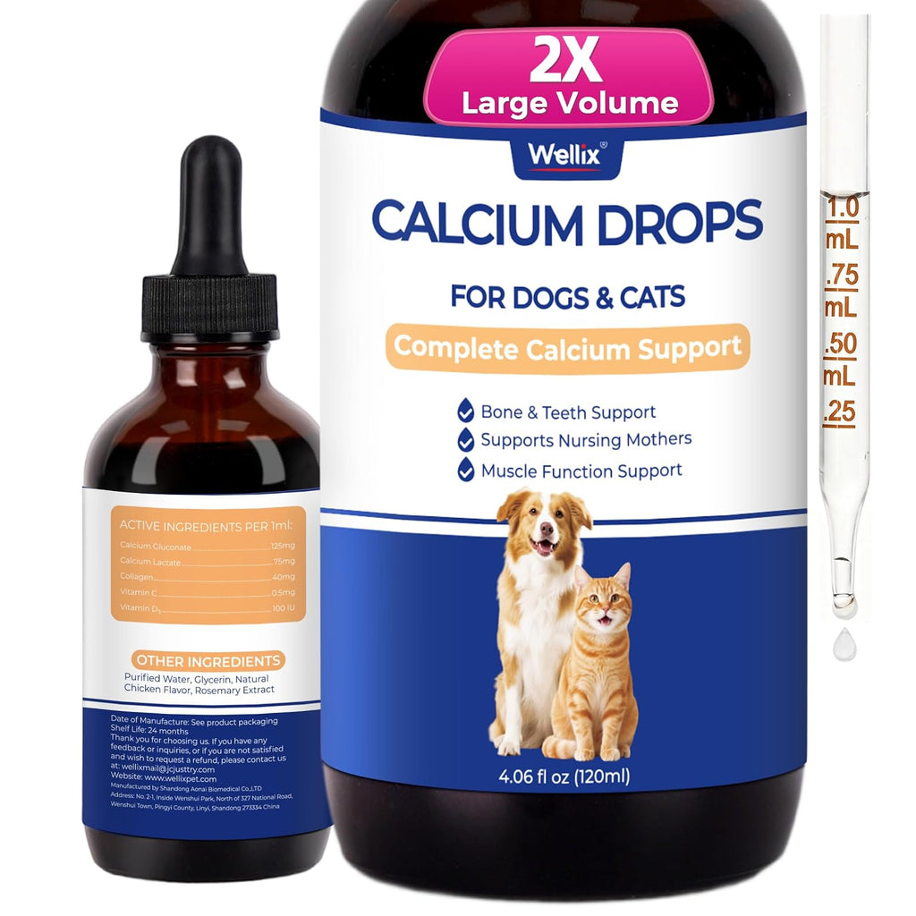 Wellix liquid calcium for strong bones