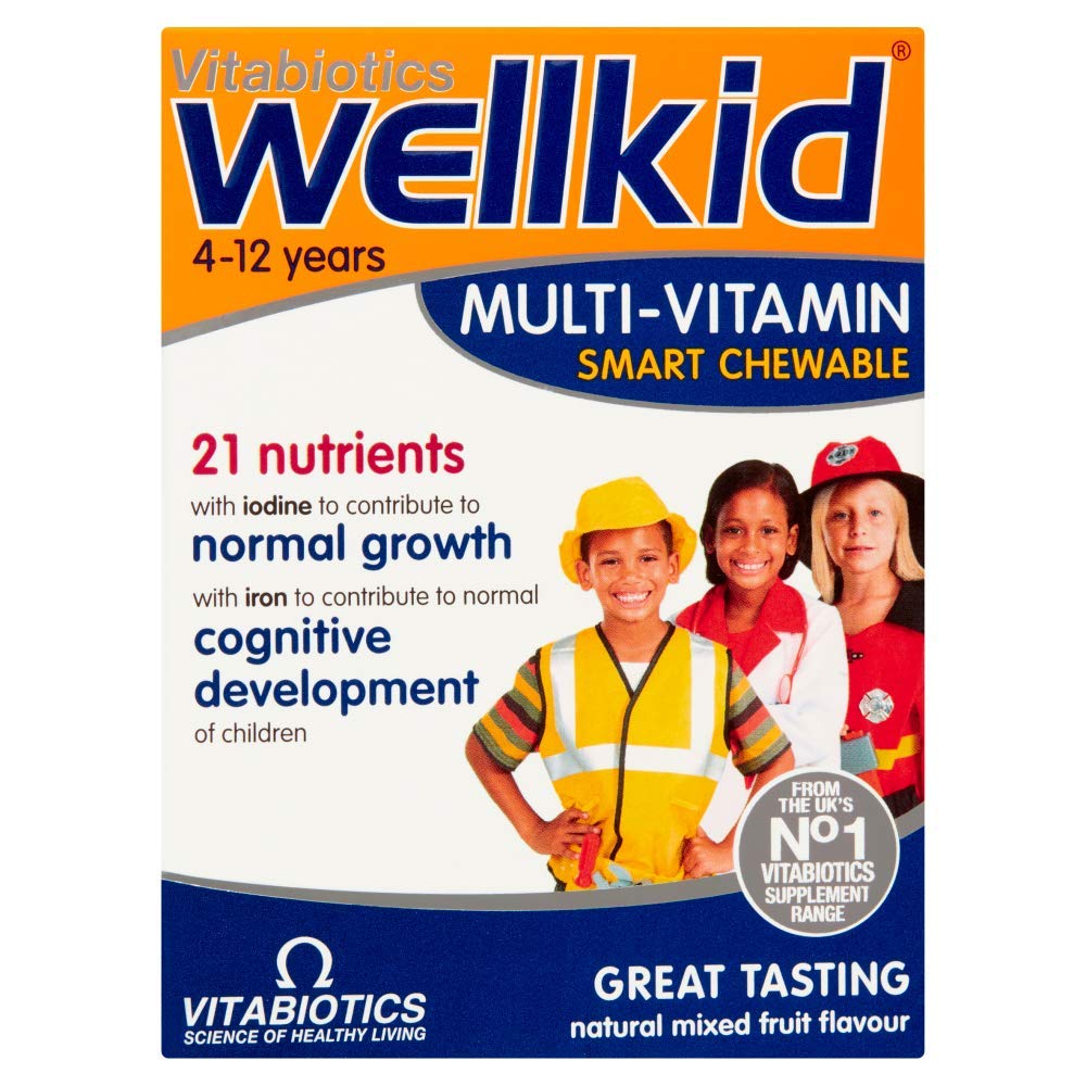 Wellkid chewable kids vitamins