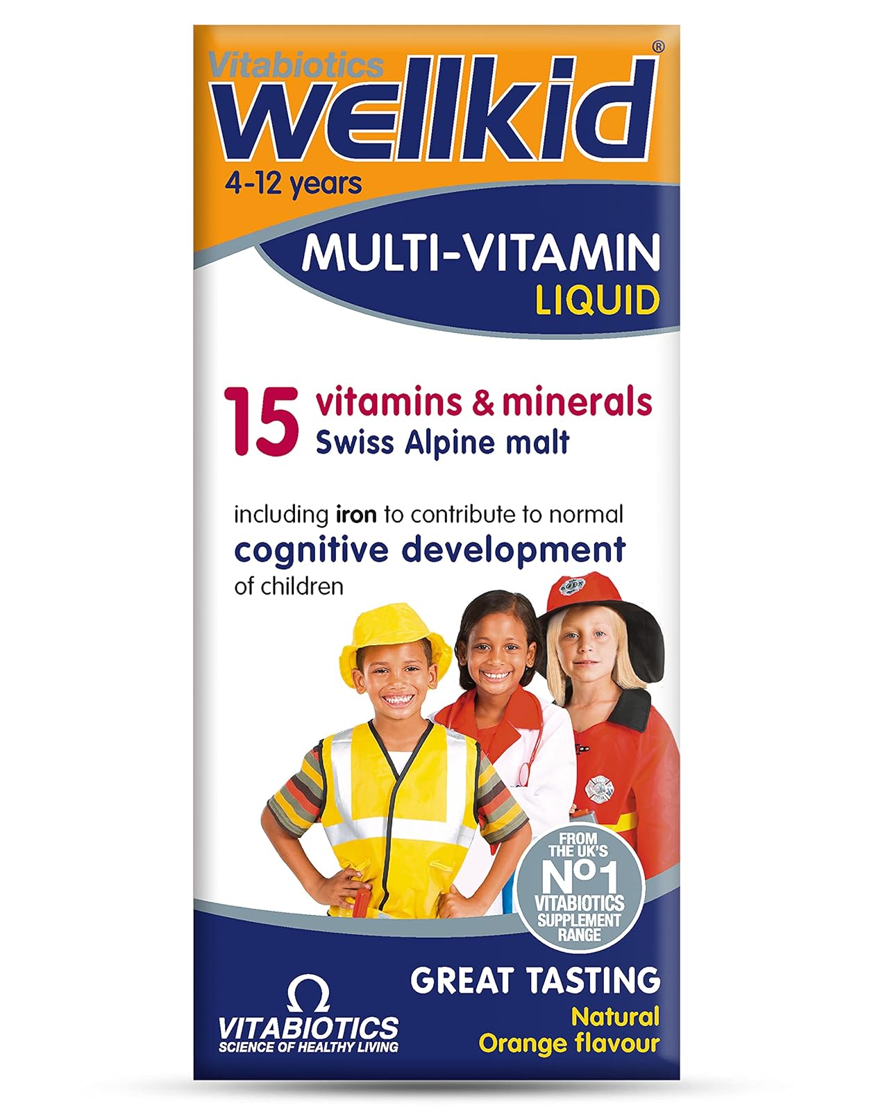 Wellkid multivitamin liquid for kids