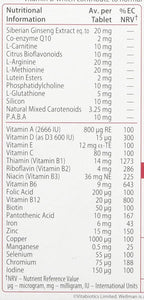 Wellman 50+ vitamins for vitality