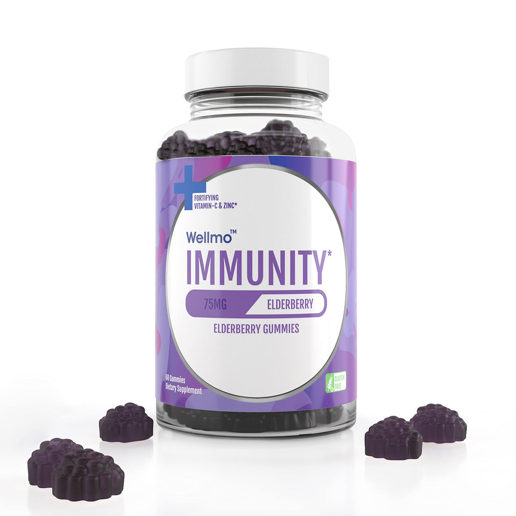 Wellmo elderberry gummies for immunity