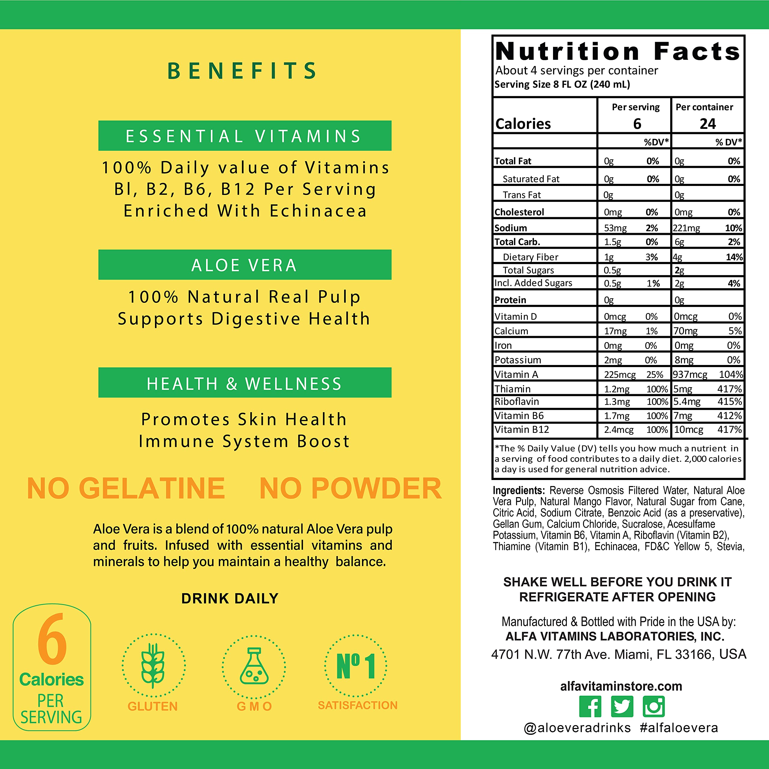 wellness benefits of aloe vera