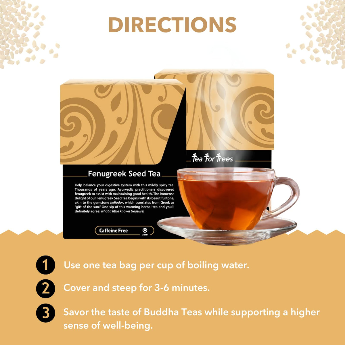 wellness benefits of fenugreek tea