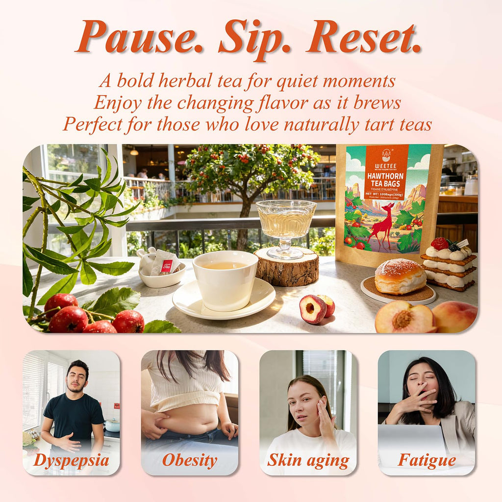 wellness benefits of hawthorn tea