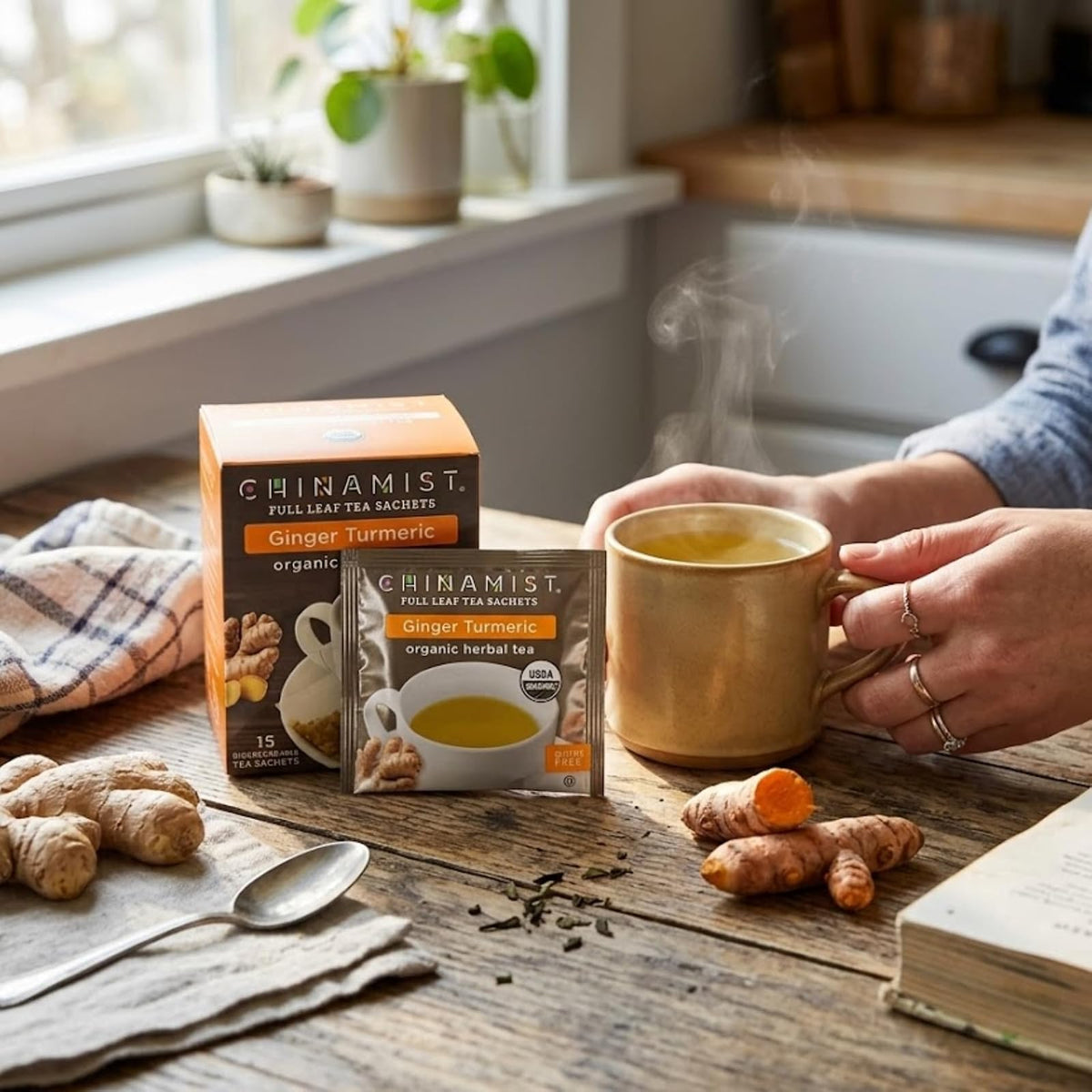 wellness benefits of herbal tea