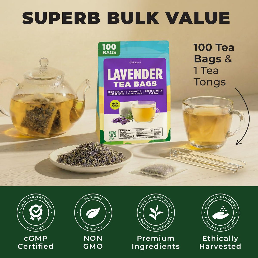 wellness benefits of lavender tea